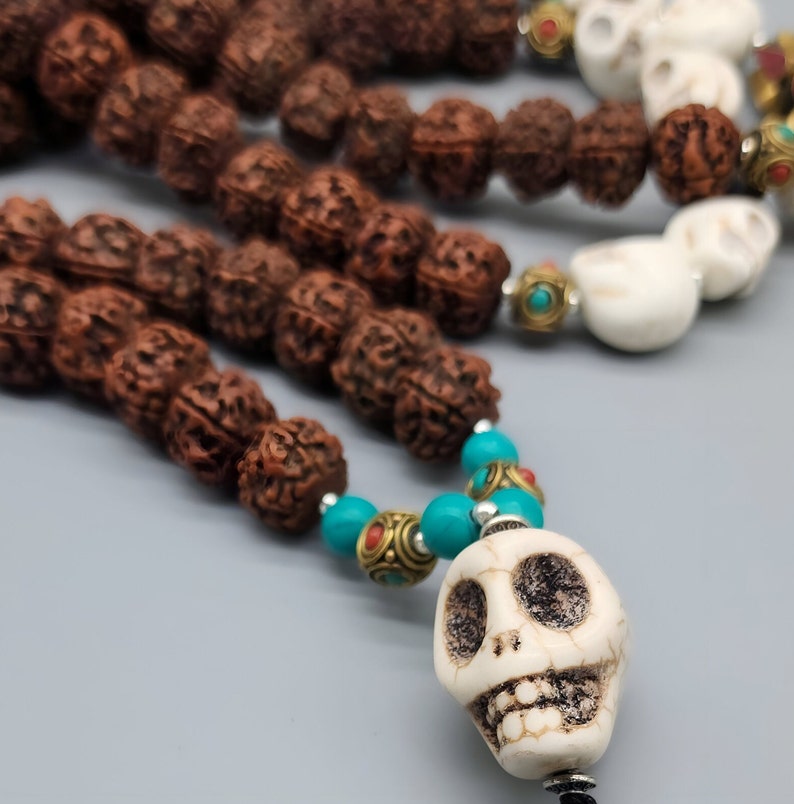 Shaman of Peace and Protection Tibetan Shiva Kali Beaded Necklace - Etsy