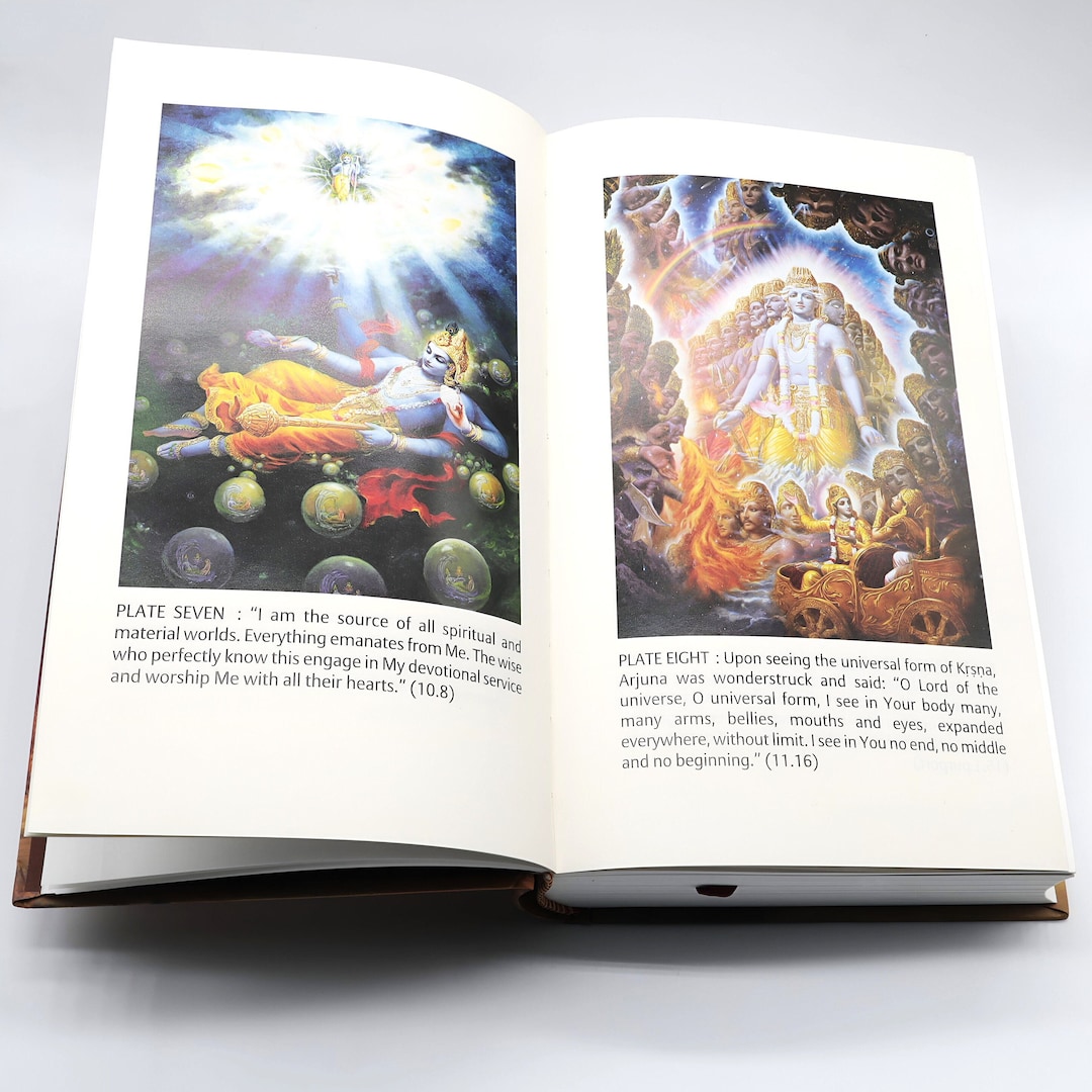 Bhagavad Gita as It Is: Sacred Hindu Scripture - English Edition - Etsy