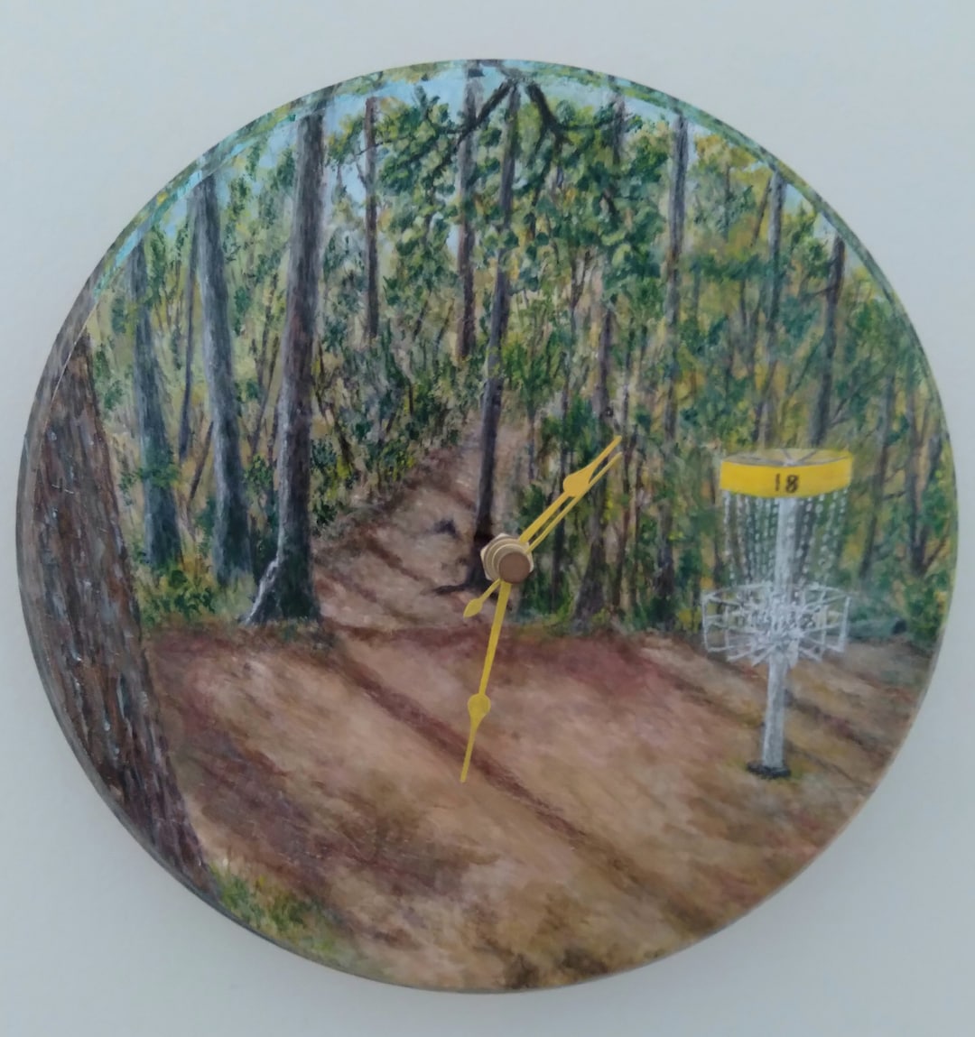 Disc Golf Clock - Etsy