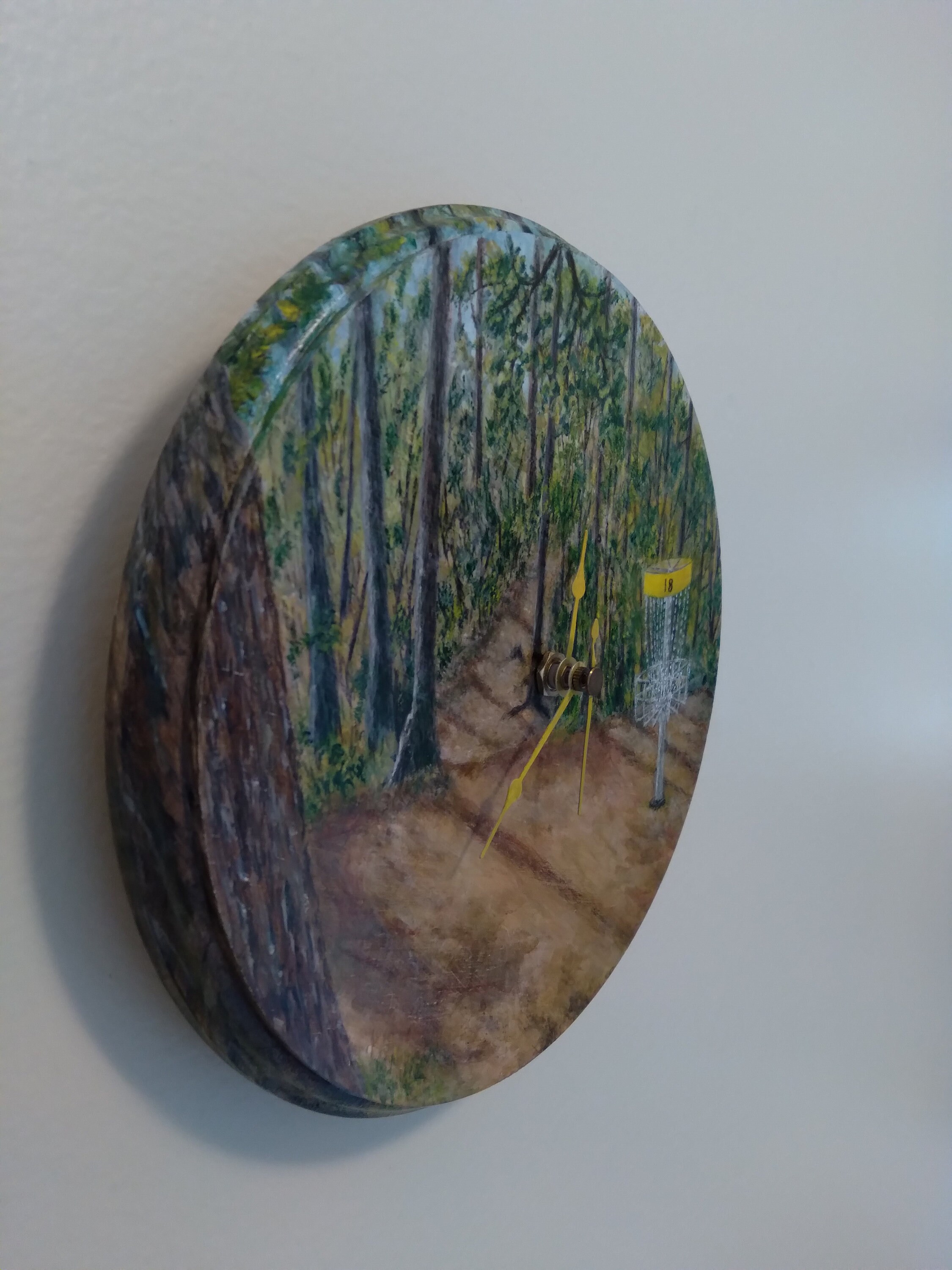 Disc Golf Clock - Etsy