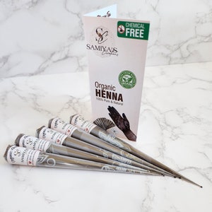 Natural Fresh Organic Henna Cone (20g) With 0.45mm Pin *recommended ...