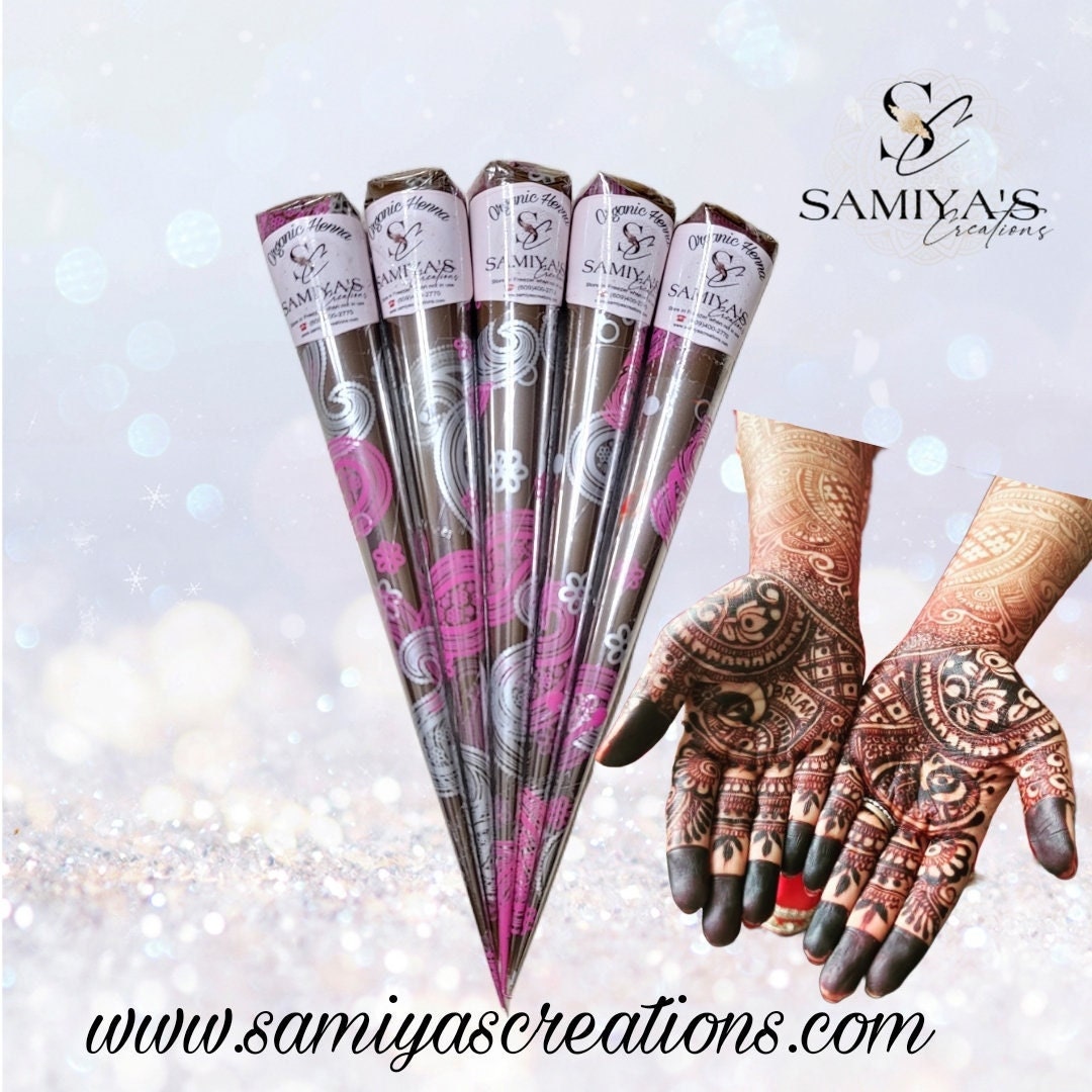 Fresh Organic Henna Cone - 30g/cone - Etsy