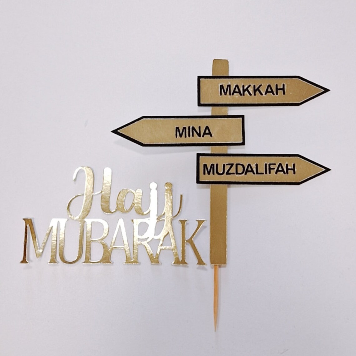 Hajj Mubarak Cake Topper/charm Decoration - Etsy