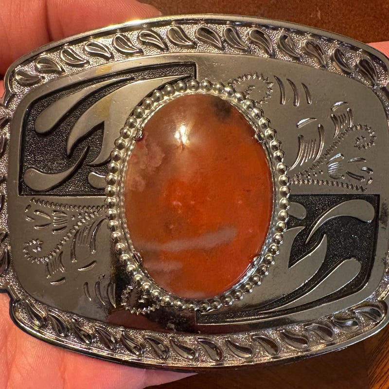 Jasper Belt Buckle - Etsy UK