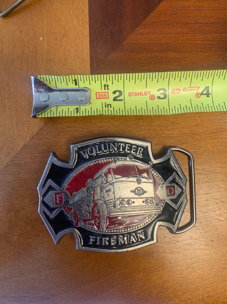 Vintage Volunteer Fireman Firefighter 1979 Instyle America’s Bravest ...