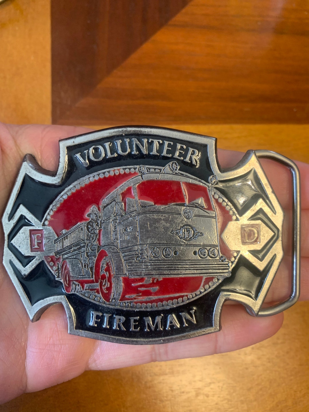 Vintage Volunteer Fireman Firefighter 1979 Instyle America’s Bravest ...