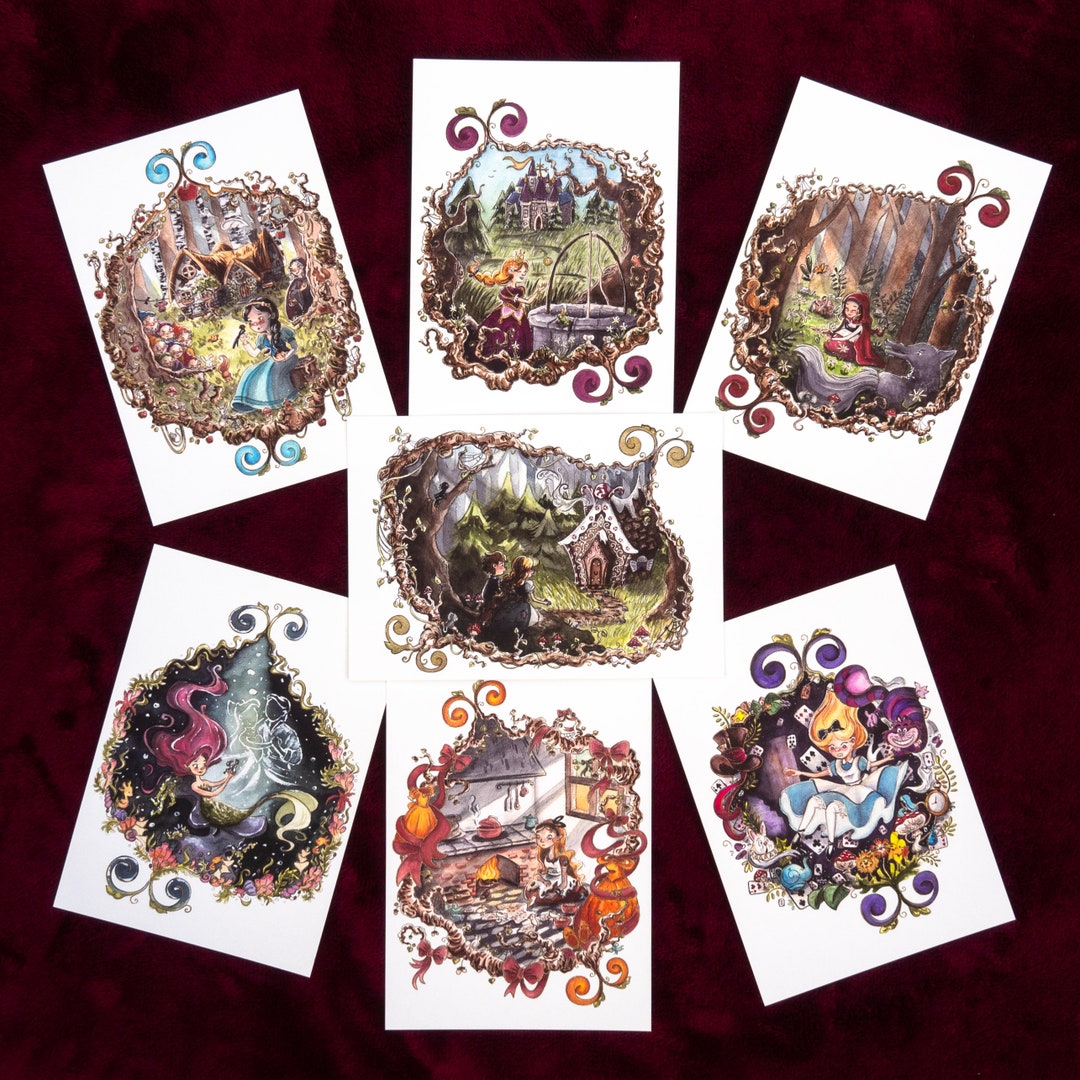 Fairy Tales Artprint A4 A5 - Etsy