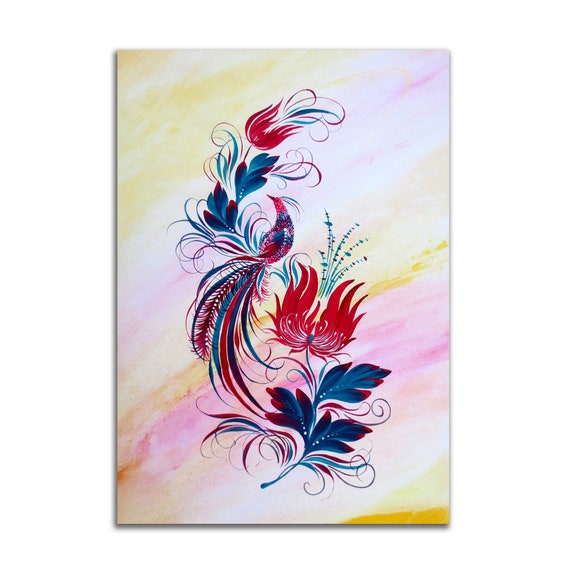 Instant Download. Ukrainian Painting. Petrykivka Art. - Etsy