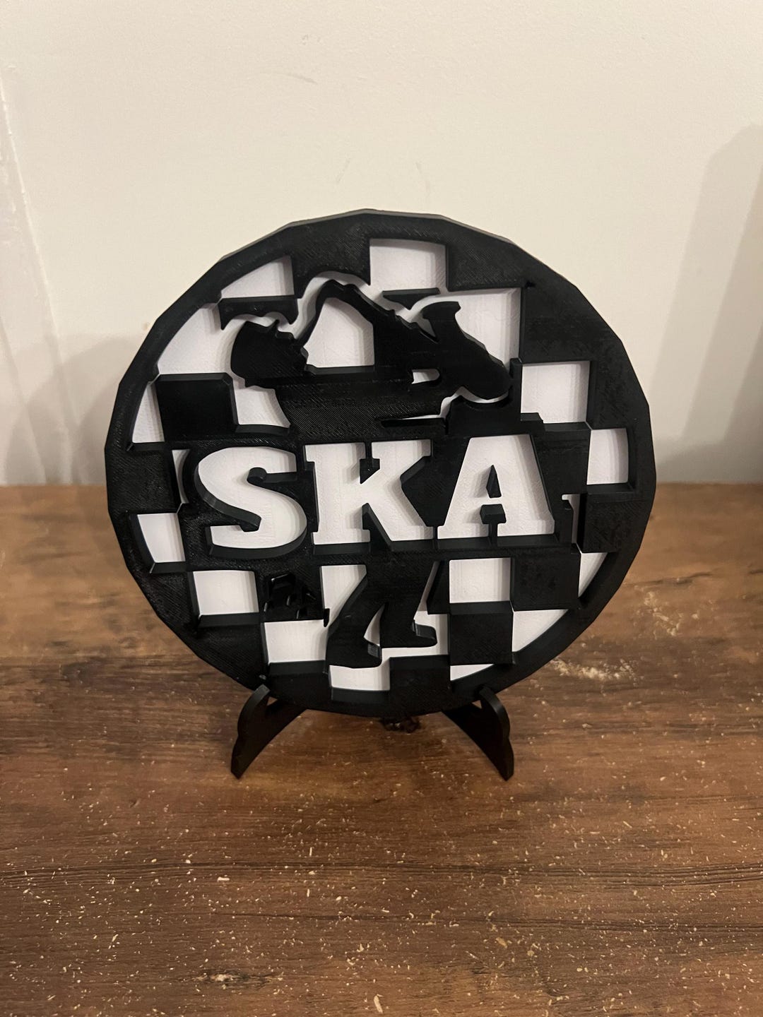 SKA SIGN Music Skanker Display Piece Picture Soul Dance 3D - Etsy