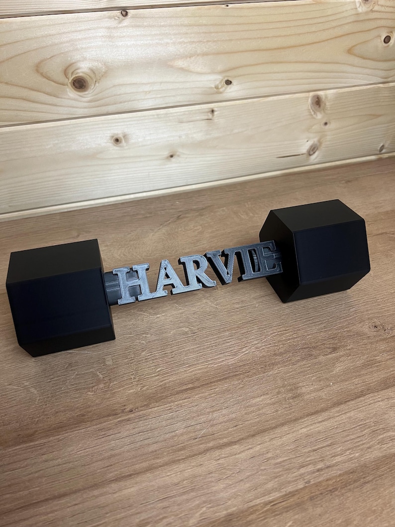 Personalised Dumbbell Gift GYM Lovers Crossfit Ideal Business - Etsy