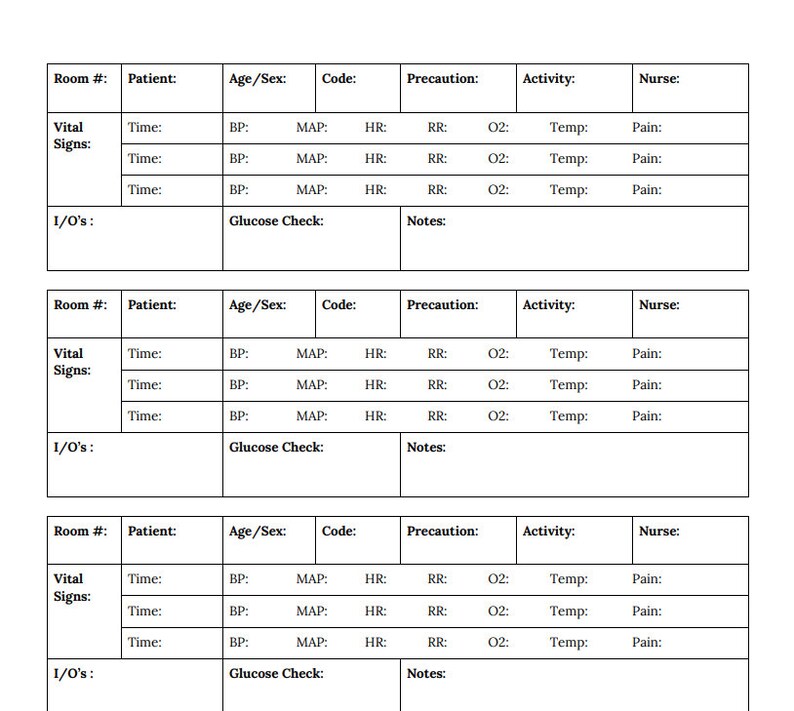 Horizontal Tech Brain Sheet CNA Brain Sheet PCT Brain | Etsy