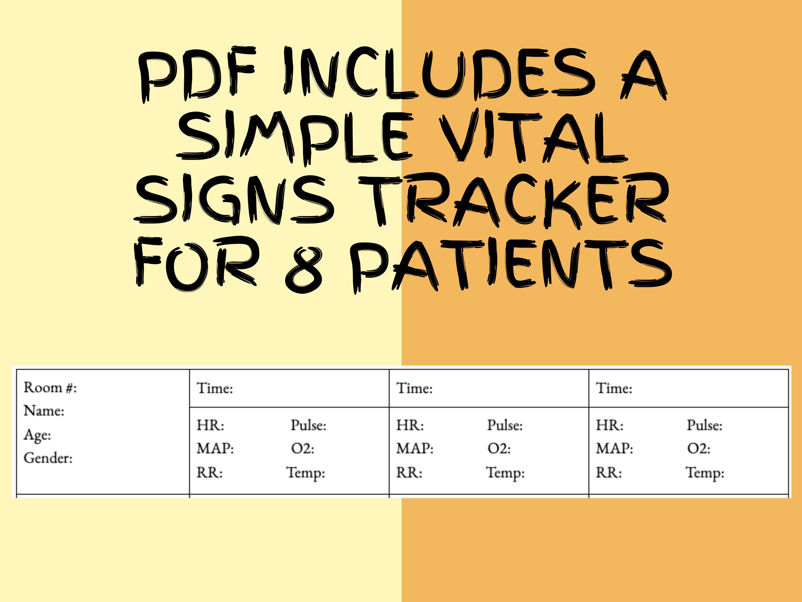 Cna Vital Sign Sheet