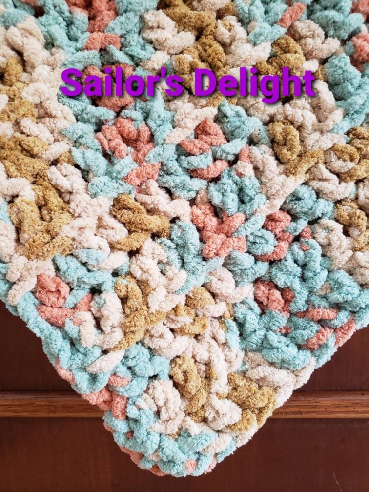 Cozy Handmade Throw Chunky Crochet Super Soft Sofa Blanket | Etsy