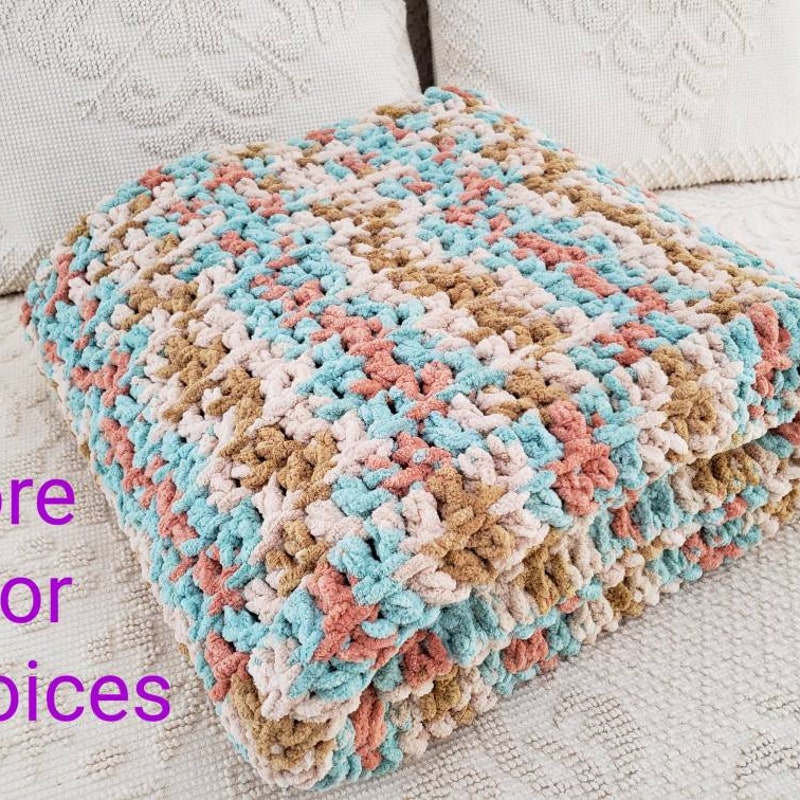 Throw Blanket Crochet - Etsy