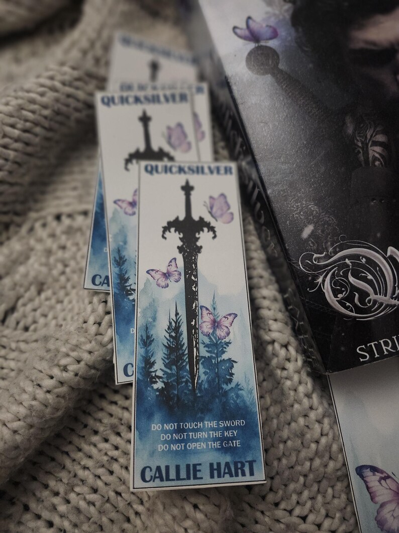 Quicksilver Bookmark - Etsy