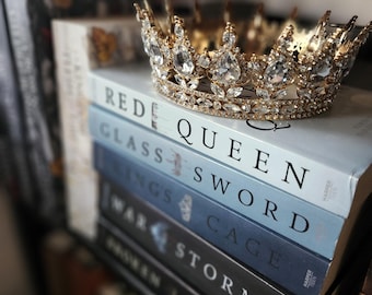 Red Queen Inspired Bookmark - Bookish Bookmarks - Romance Bookmark ...