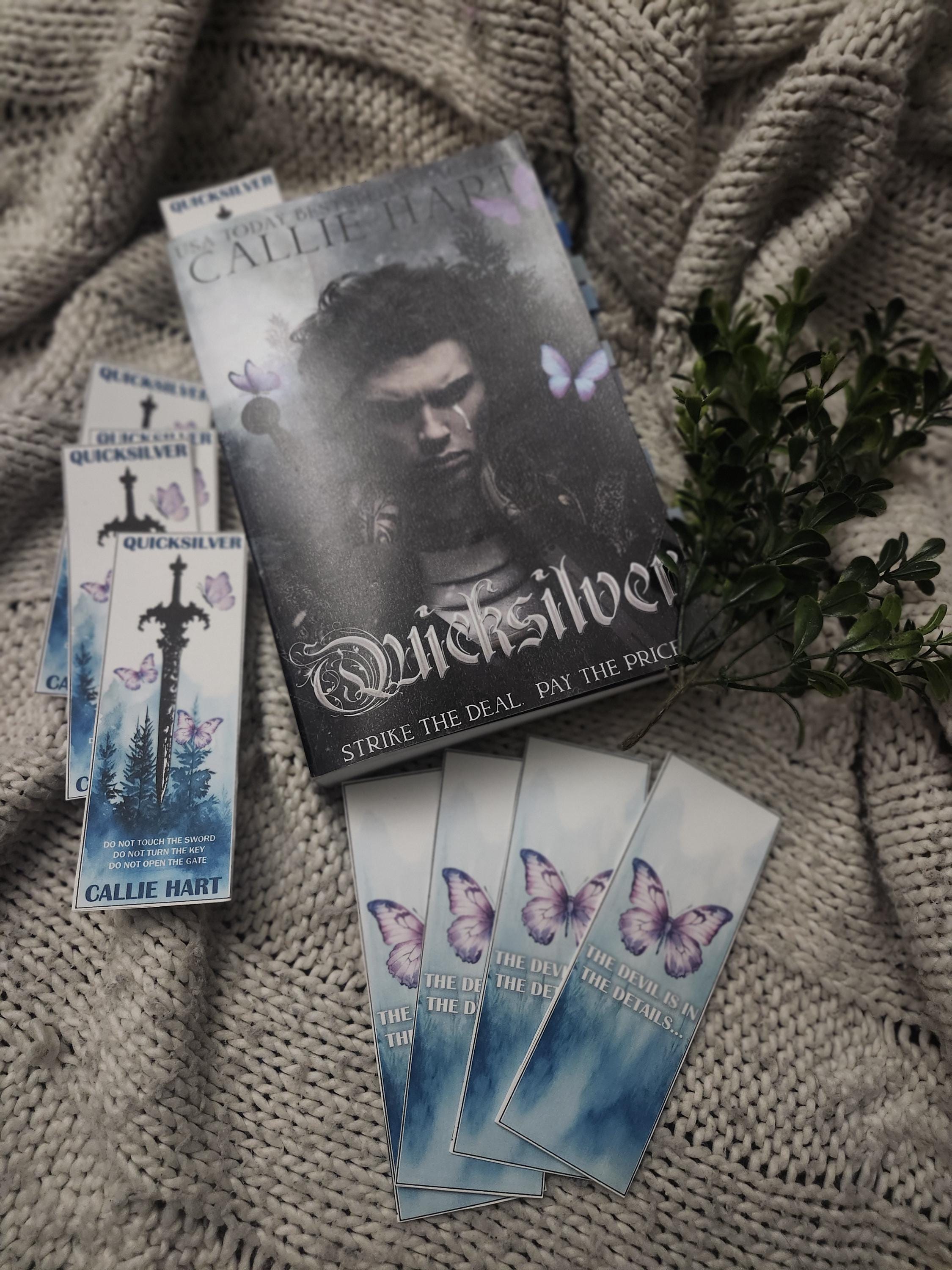 Quicksilver Bookmark - Etsy