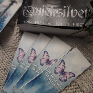 Quicksilver Bookmark - Etsy