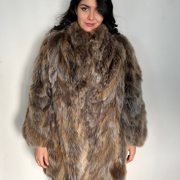 Real Fur Coat - Etsy