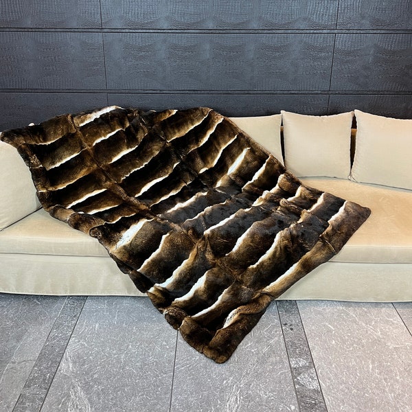 Real Furs Blanket - Etsy