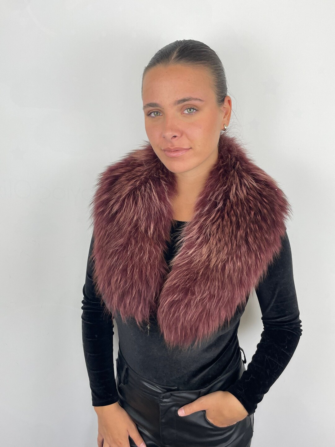 Fur Collar of Fin Raccoon - Etsy