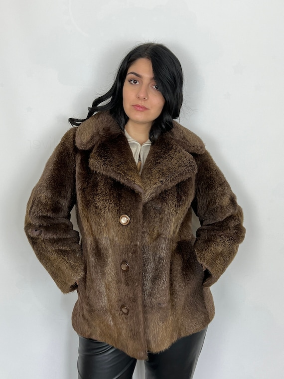 Nutria fur coat store