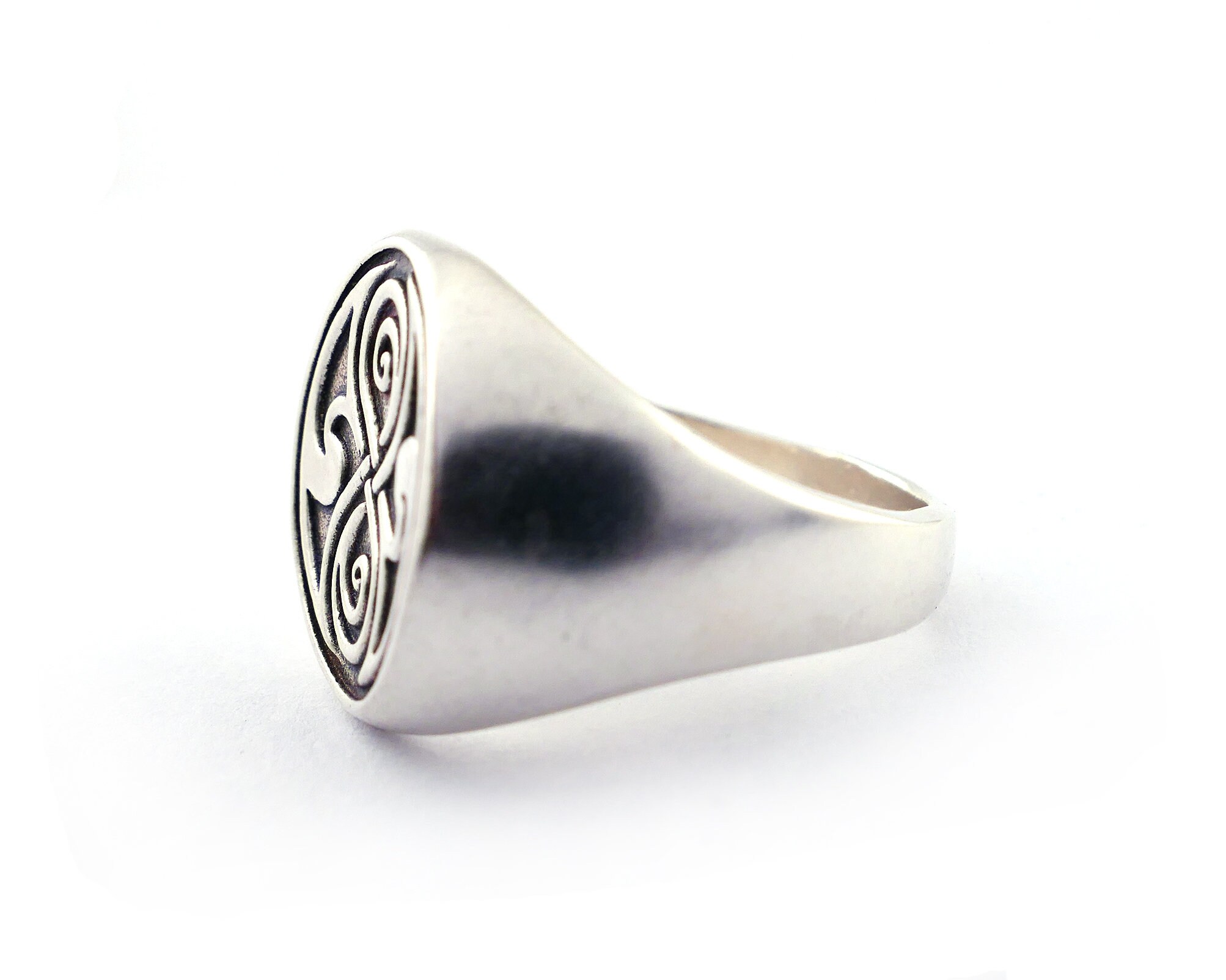 Sterling Silver Seal of Rassilon Ring Doctor Who Ring Sci-fi - Etsy Canada