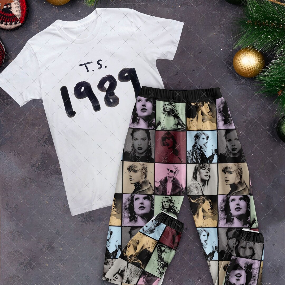 T.S 1989 Pajamas Set, Taylor Swift Personalized Family Pajamas, Family ...