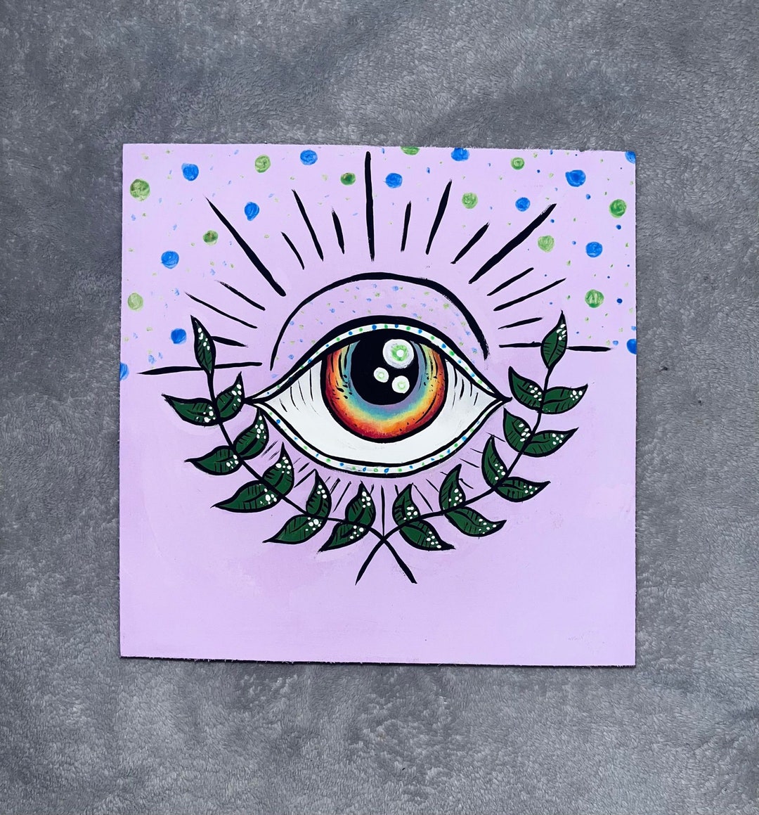 Neon All Seeing Eye - Etsy