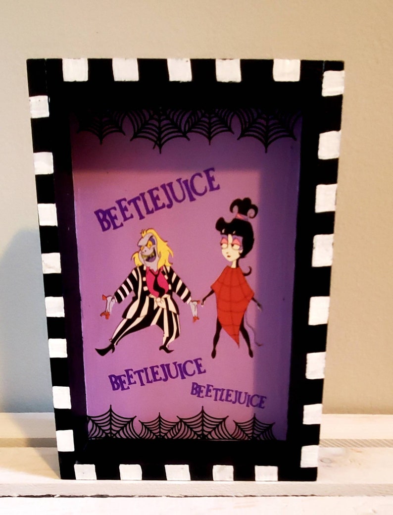 Beetlejuice Sign - Etsy