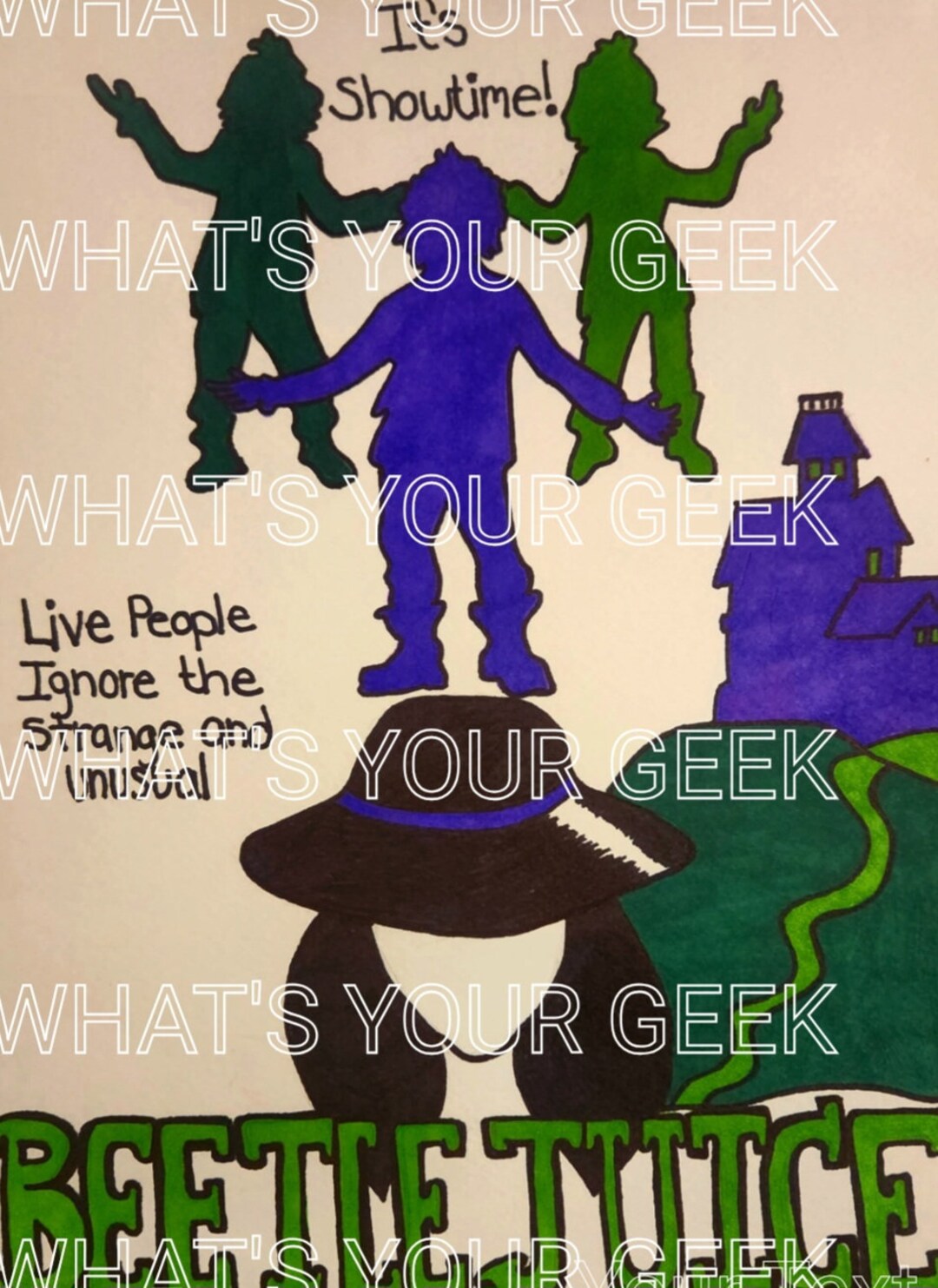 Broadway Beetlejuice Poster Print - Etsy