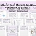 Catholic Goal Setting Workbook: Purple Printable Planner (PDF) - Etsy