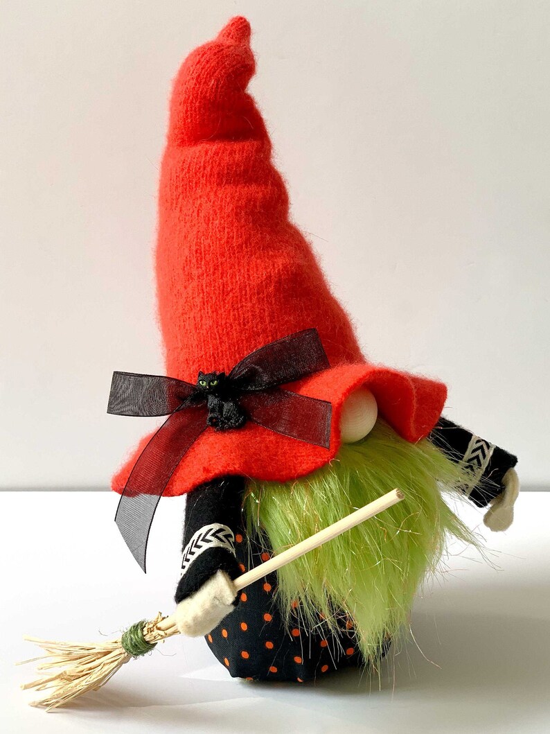 Halloween Witch Gnome Sewing PDF Pattern Tutorial Sewing - Etsy