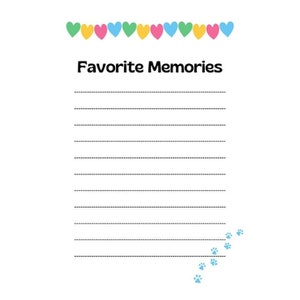 Pet Loss Workbook | I Miss My Pet Book | Mourning the Loss of a Pet ...