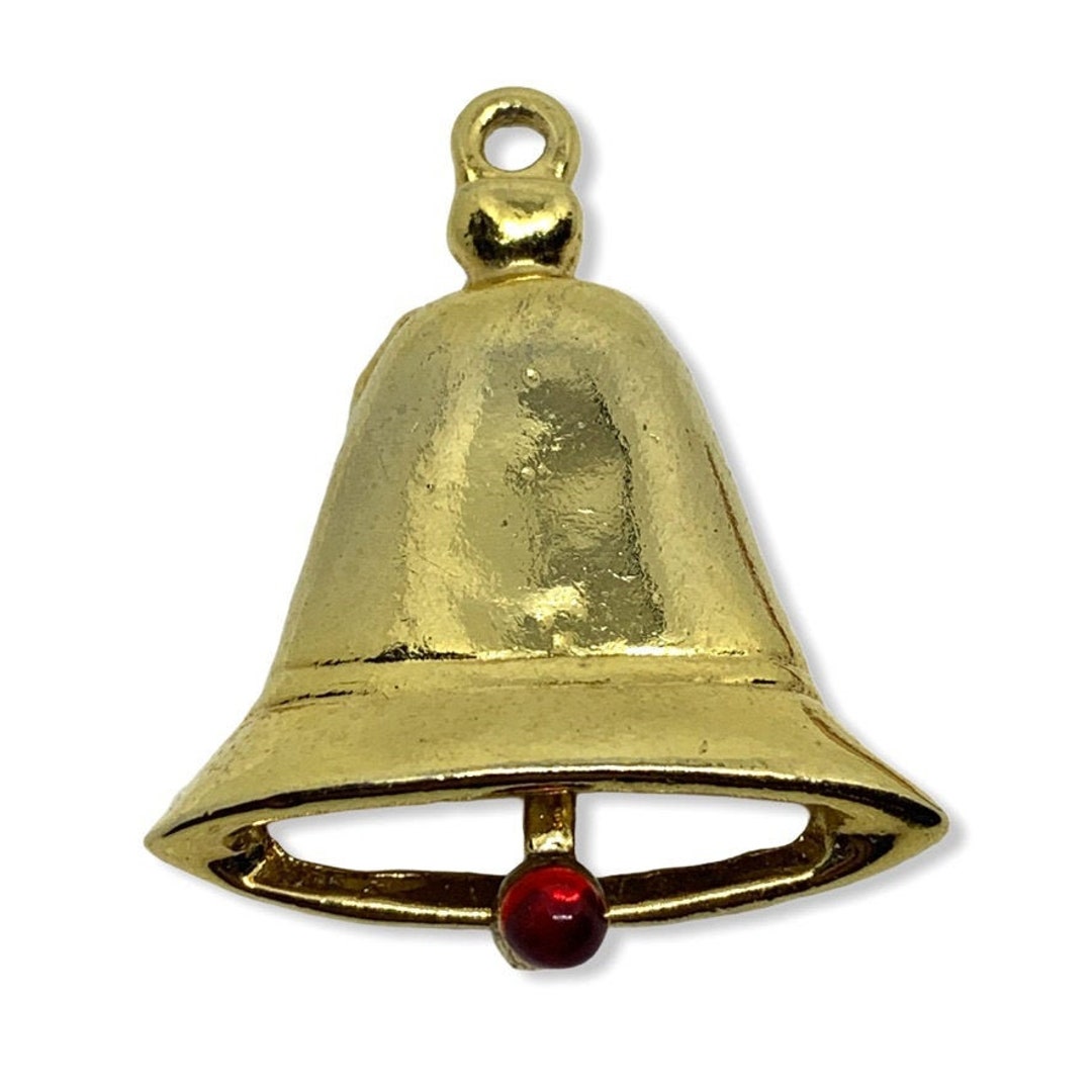 Gold Bell Needle Minder - Etsy