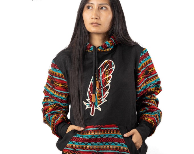 Handmade Hoodie. Handcrafted by Indigenous Hands. Machine Washable ...