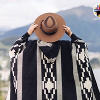 Alpaca Wool Poncho (tree of Life) Handcrafted by Indigenous Hands. Soft ...