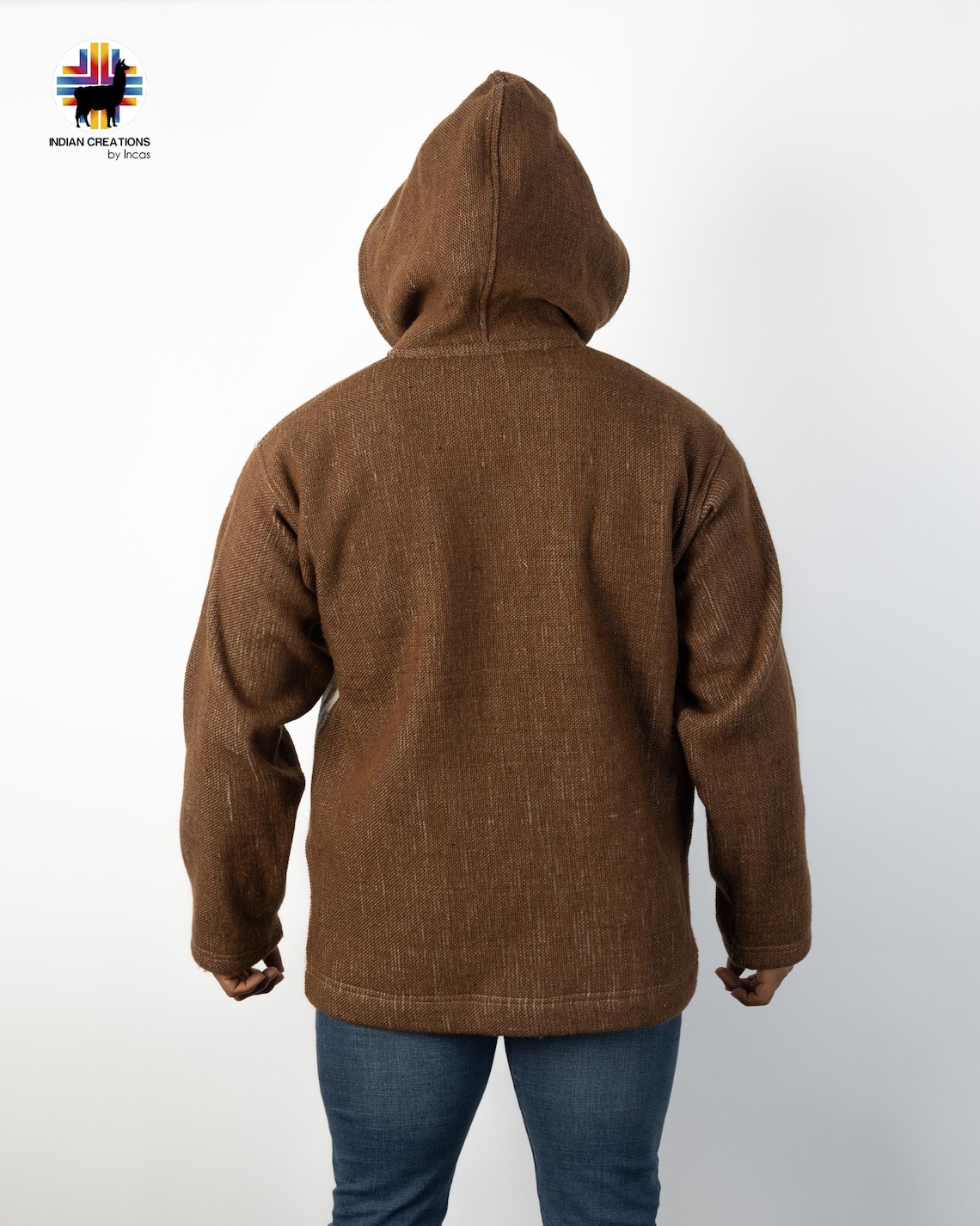 Handmade Sheep Wool Sheep Jacket (alyssum) Created by Indigenous Hands ...