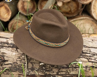 Outback Hats, Indigenous Hats, Handmade Hat, Boho Hats. FREE SHIPPING! Gift Ideas. - Etsy