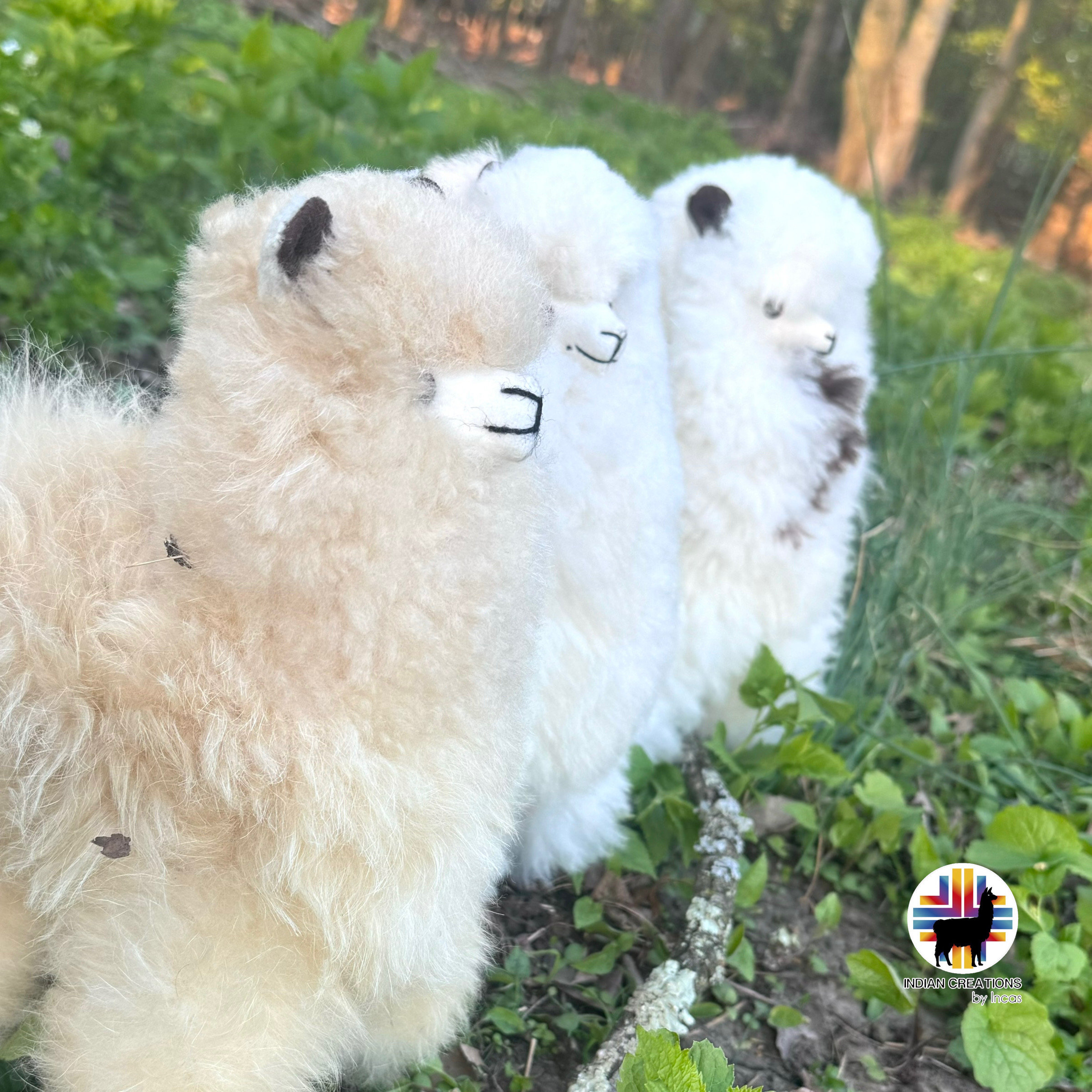 Handmade Super Soft Plush Alpaca. Handcrafted With Natural Baby Alpaca ...