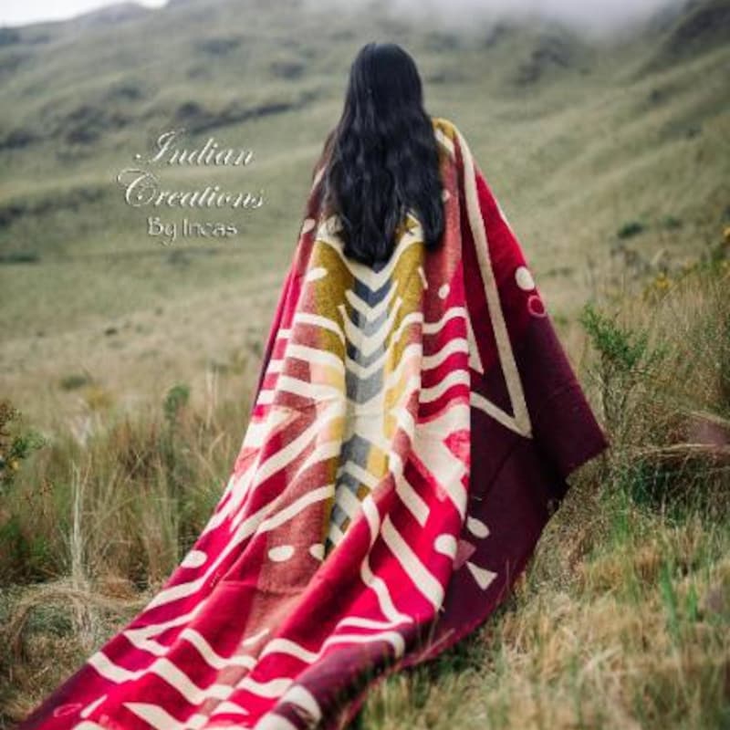 Indigenous Blanket Ojibwe - Etsy