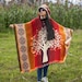 Alpaca Wool Poncho (tree of Life) Handcrafted by Indigenous Hands. Soft ...
