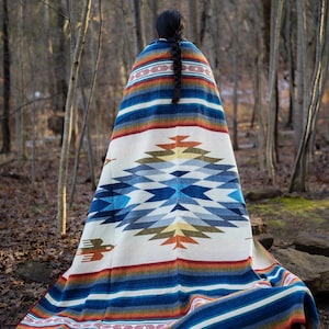 Handmade Alpaca Wool Blanket. (savanna) Queen Size. Handcrafted by ...