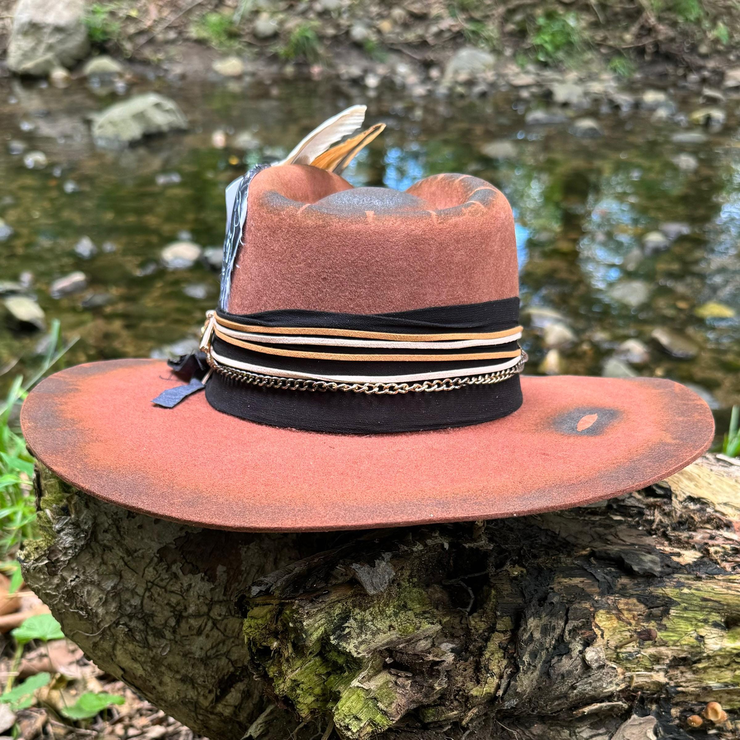 Indigenous Hats, Outback Handmade Hats, Boho Style Hats, FREE SHIPPING ...