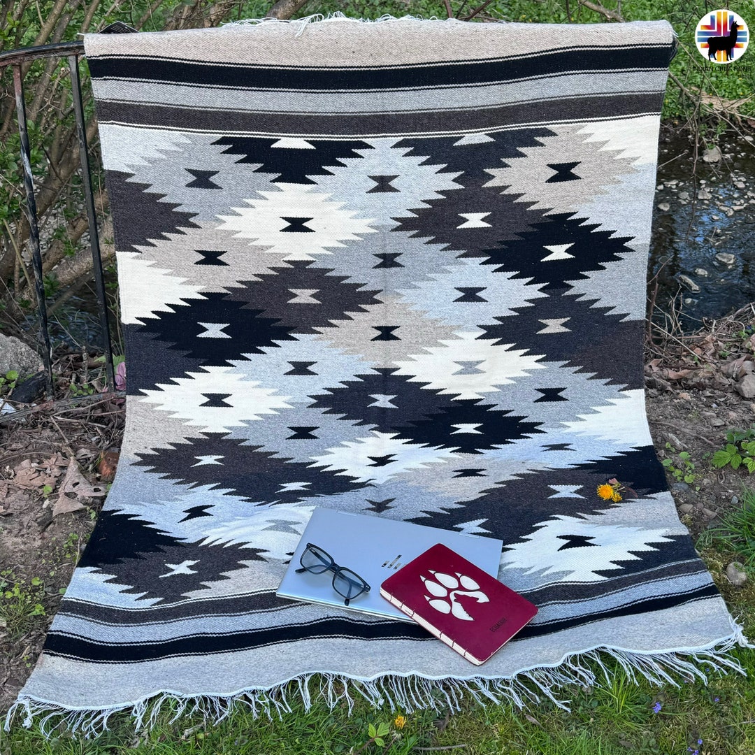 Native American Wall Decor or Rug. Handmade in Ecuador Versatile Home ...