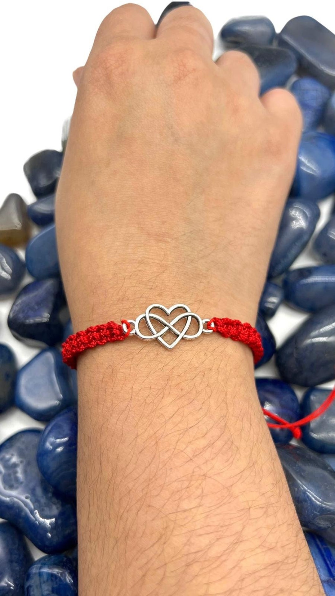 Evil Eye Bracelet. Handmade Red String Bracelet. Mal De Ojo Bracelet ...