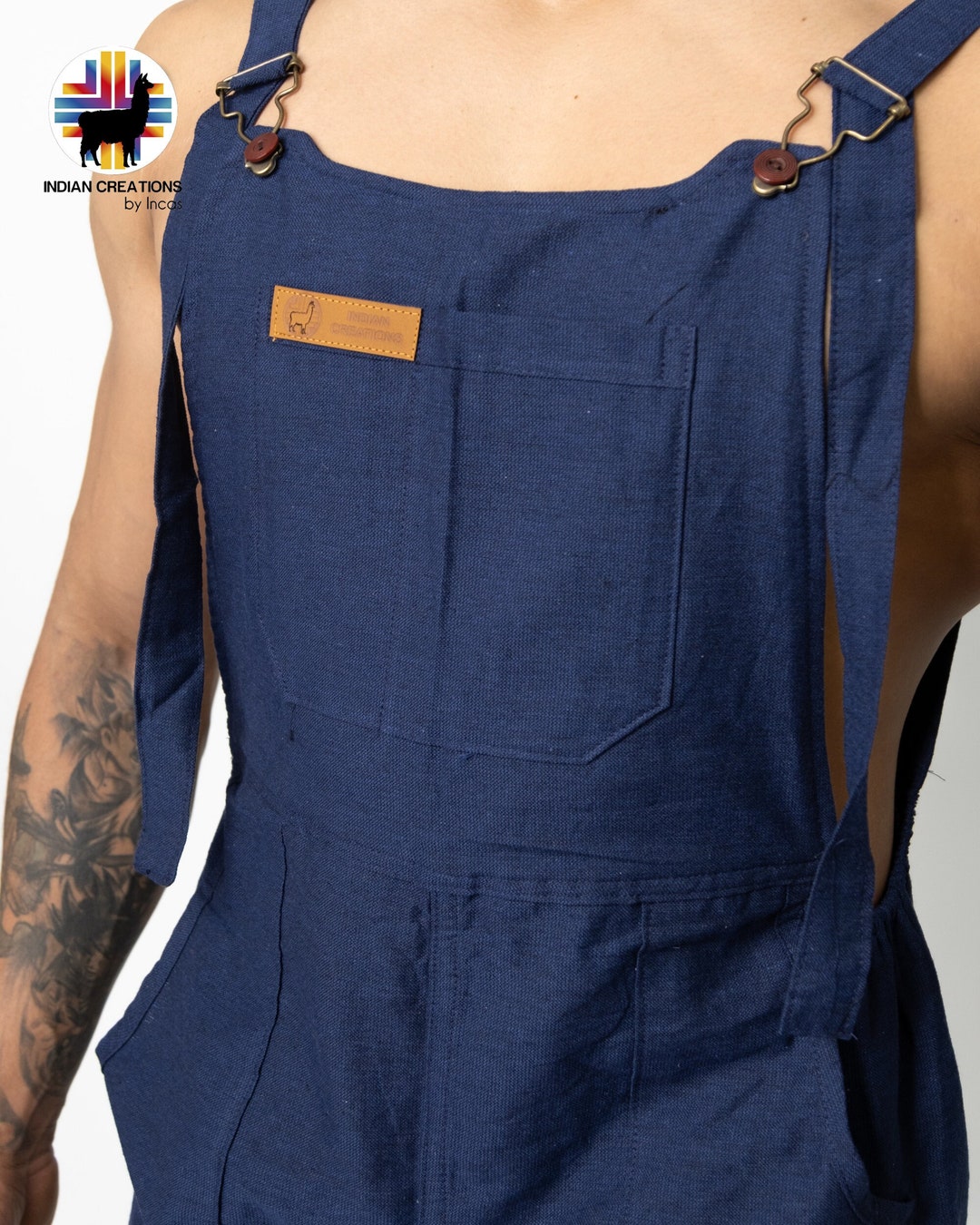 Boho Cotton Overall. Hippie Style Overalls. Unisex Overalls. Jumpsuit ...