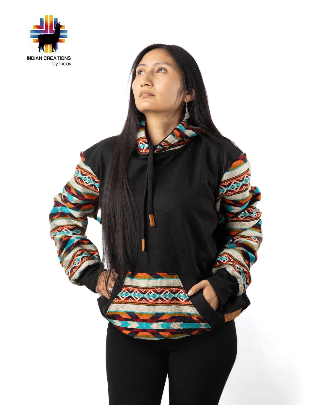 Handmade Hoodie. Handcrafted by Indigenous Hands. Machine Washable ...