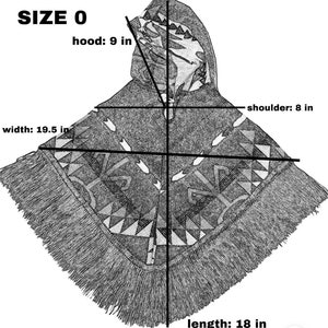 Handmade Alpaca Toddlers/kids Poncho Size 0 . Super Soft, Super Warm ...