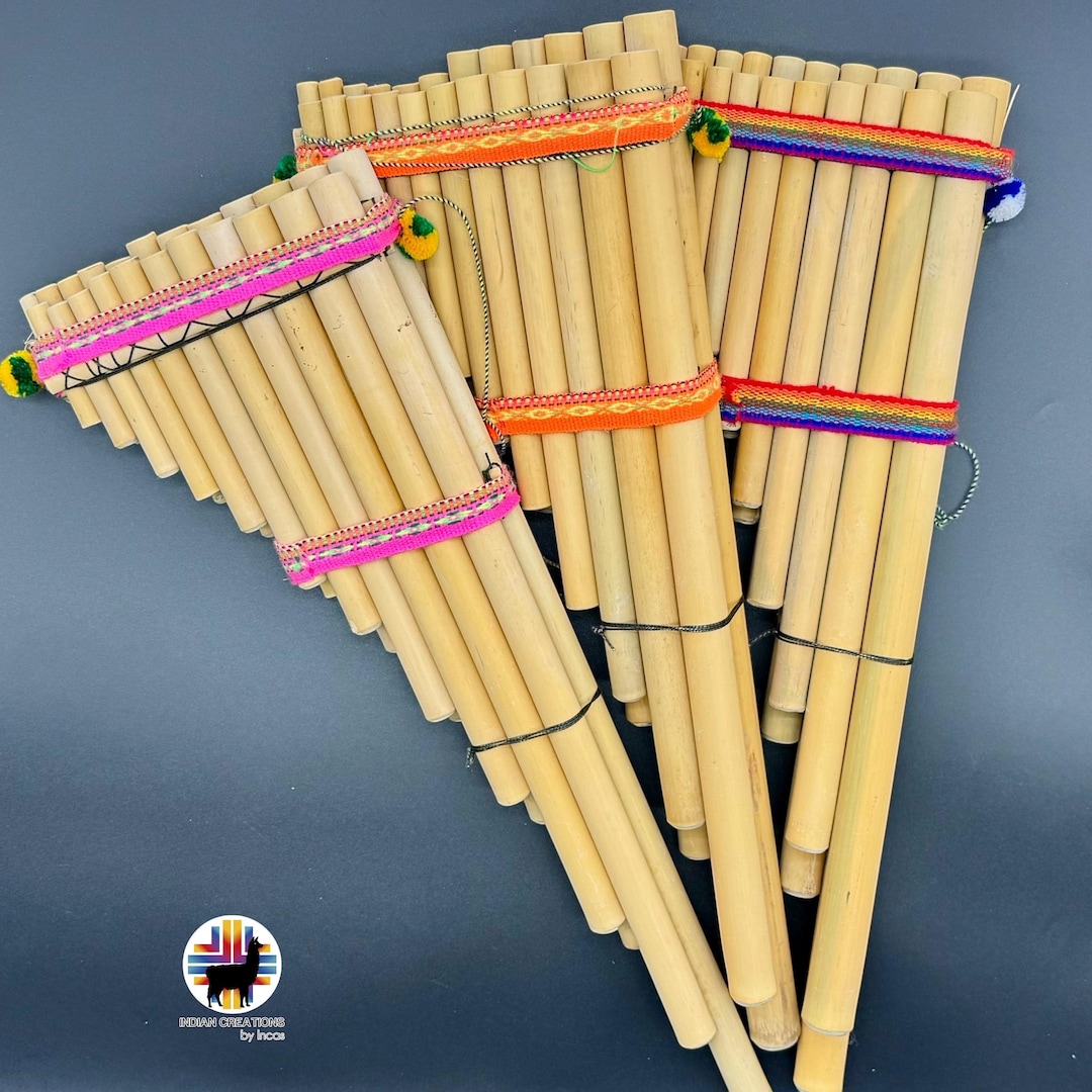 Handmade Pan Flute. Andean Pan Flute. Ecuadorian Sounds. Sound Healing ...